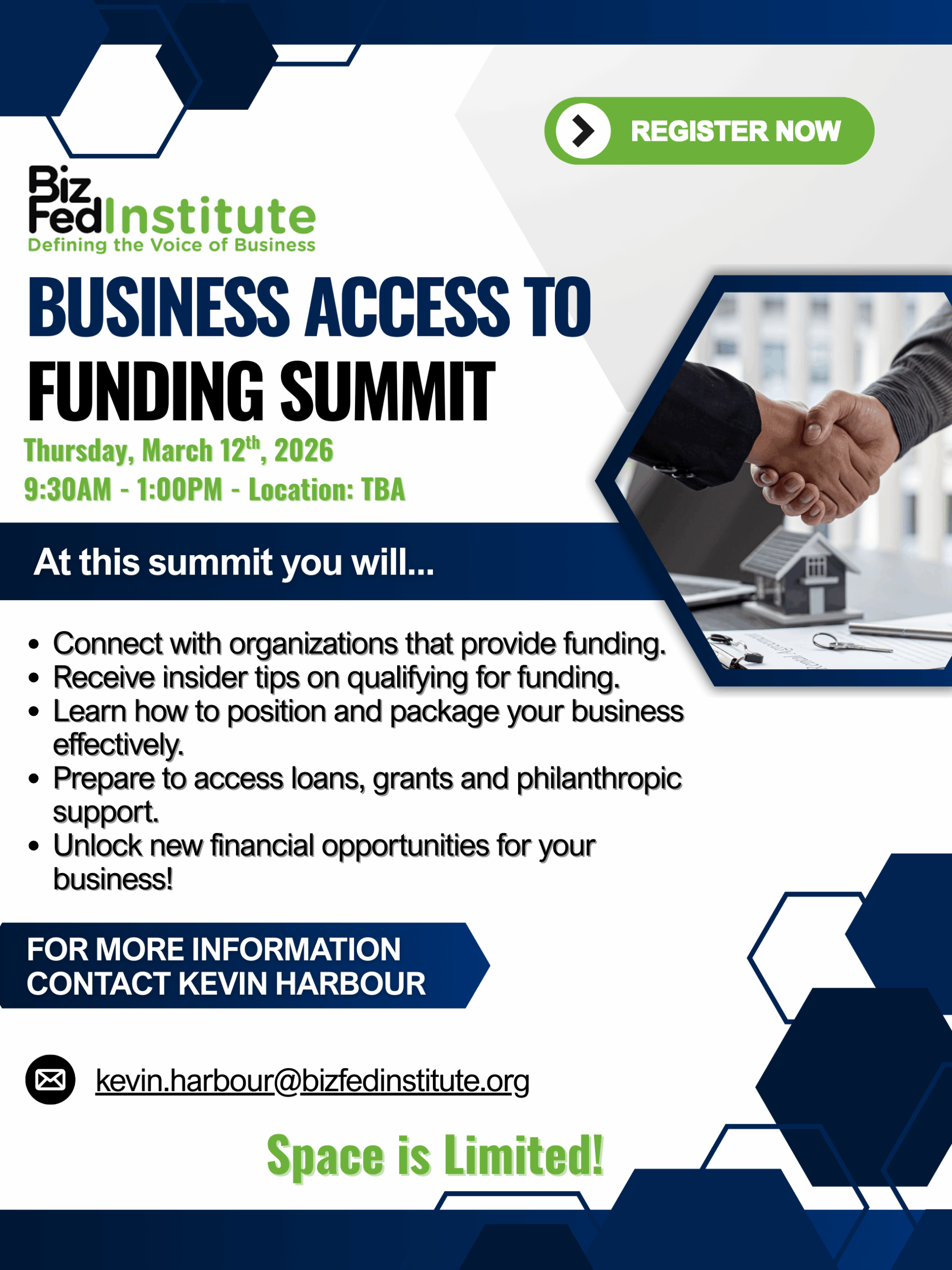 BizFed Institute Business Access to Funding Summit - BizFed Institute